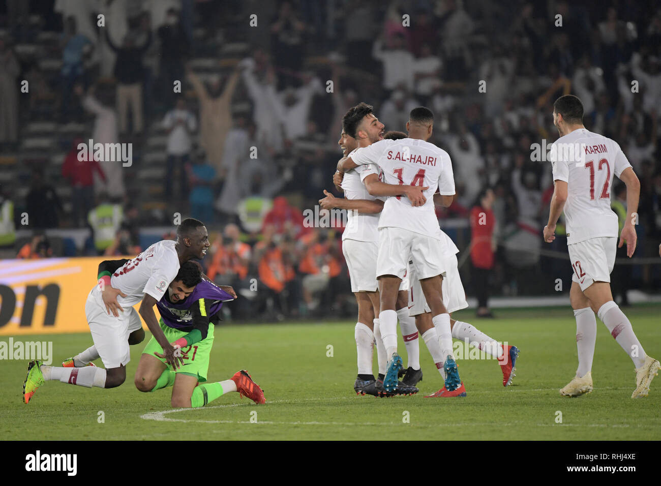 Afc asian cup 2019 qatar final winning hi-res stock photography and ...