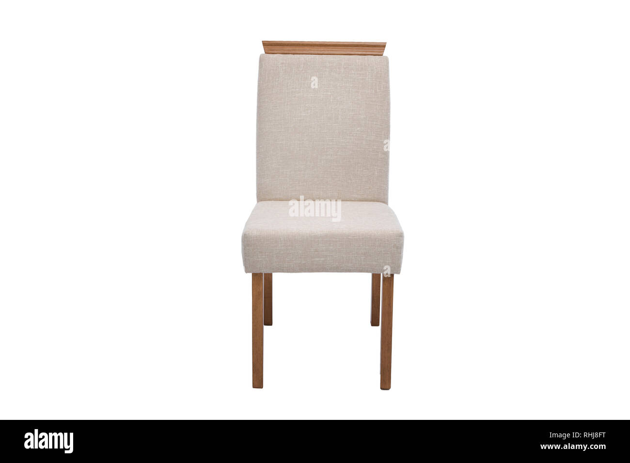 Wood chair. Object isolated of white background Stock Photo - Alamy