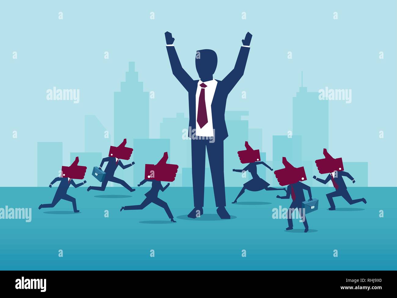Influencer place Stock Vector Images - Alamy