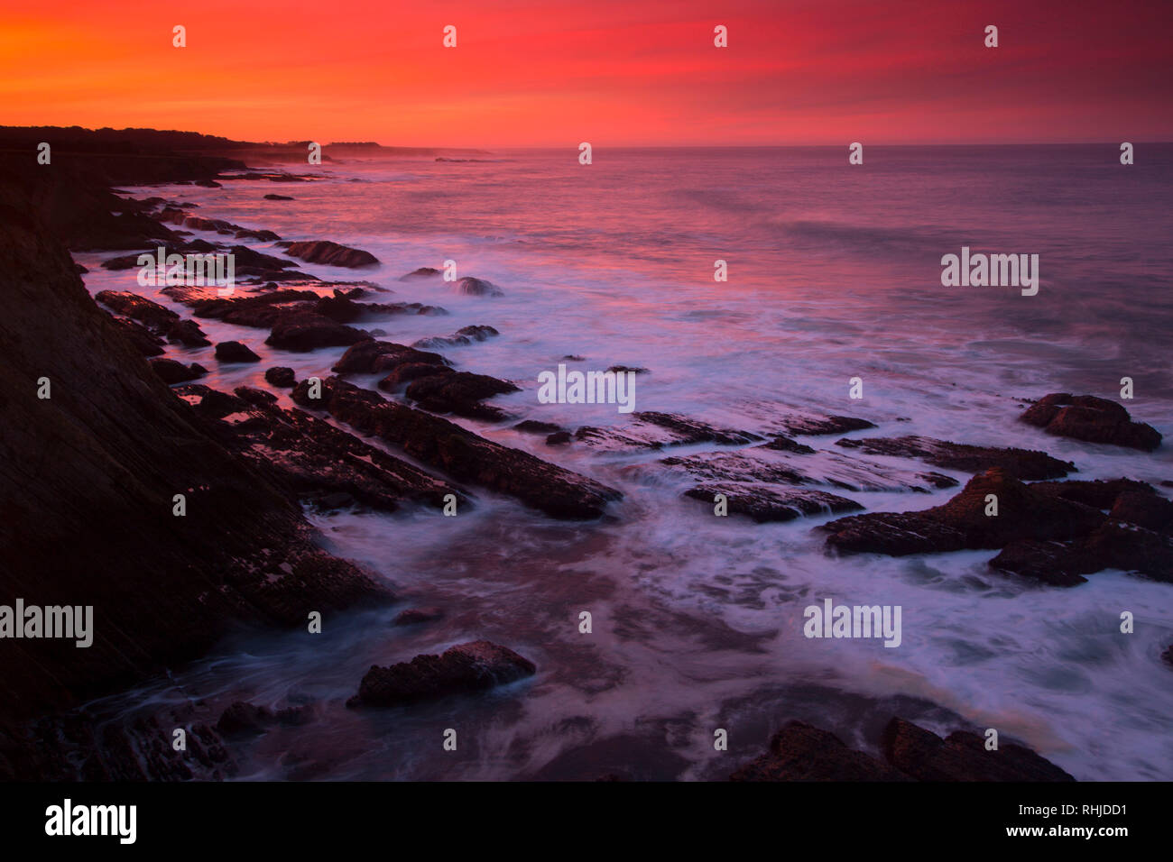 Coast sunrise, Point Arena-Stornetta Unit, California Coastal National ...