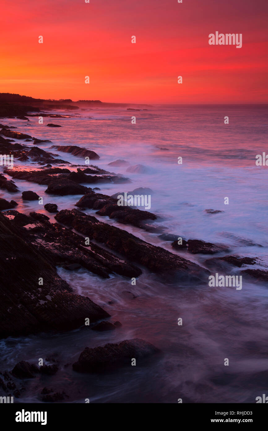Coast sunrise, Point Arena-Stornetta Unit, California Coastal National ...