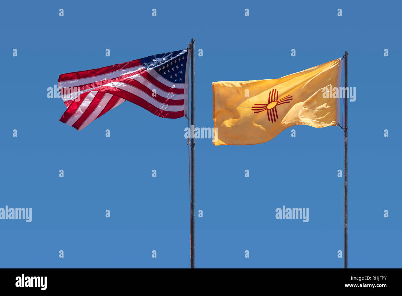 New Mexico State Flag Stock Photos & New Mexico State Flag Stock Images ...