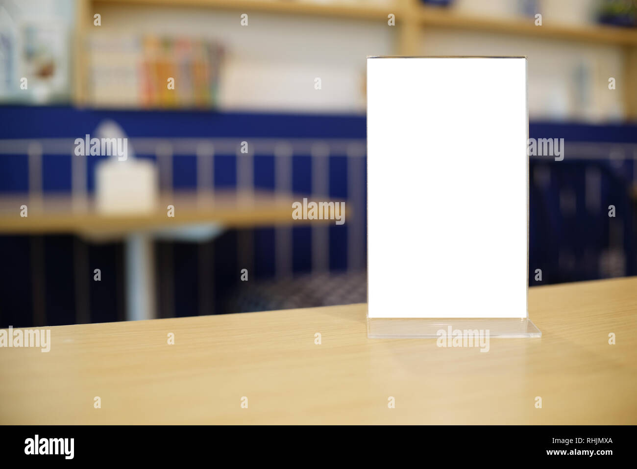 Restaurant reservation stand hi-res stock photography and images - Alamy