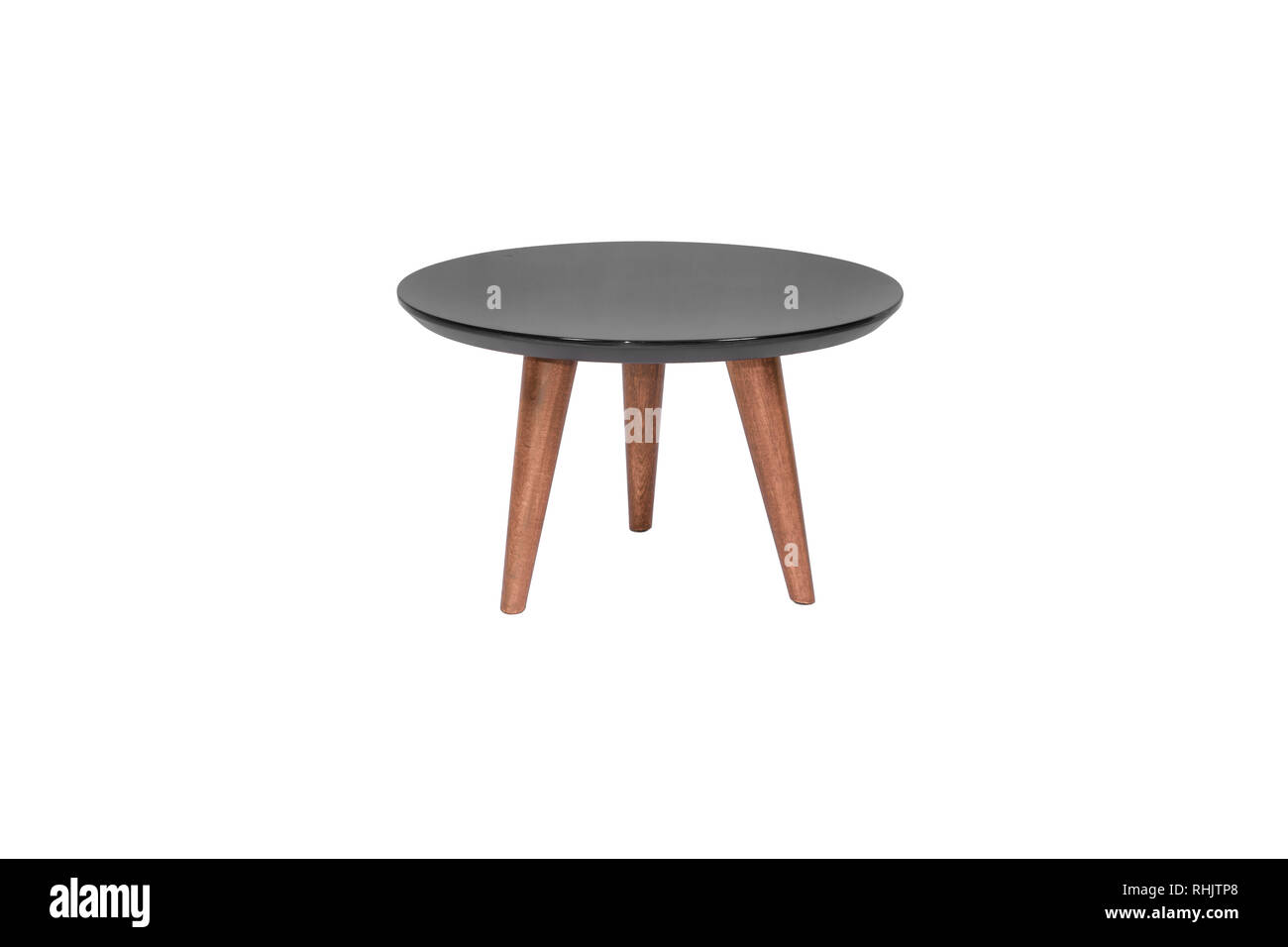 Table isolated on white background Stock Photo - Alamy