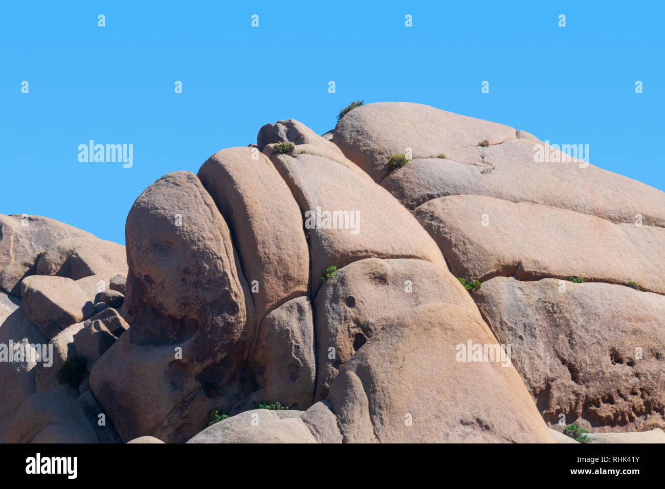 Rock formation, Joshua tree national park, USA Stock Photo - Alamy
