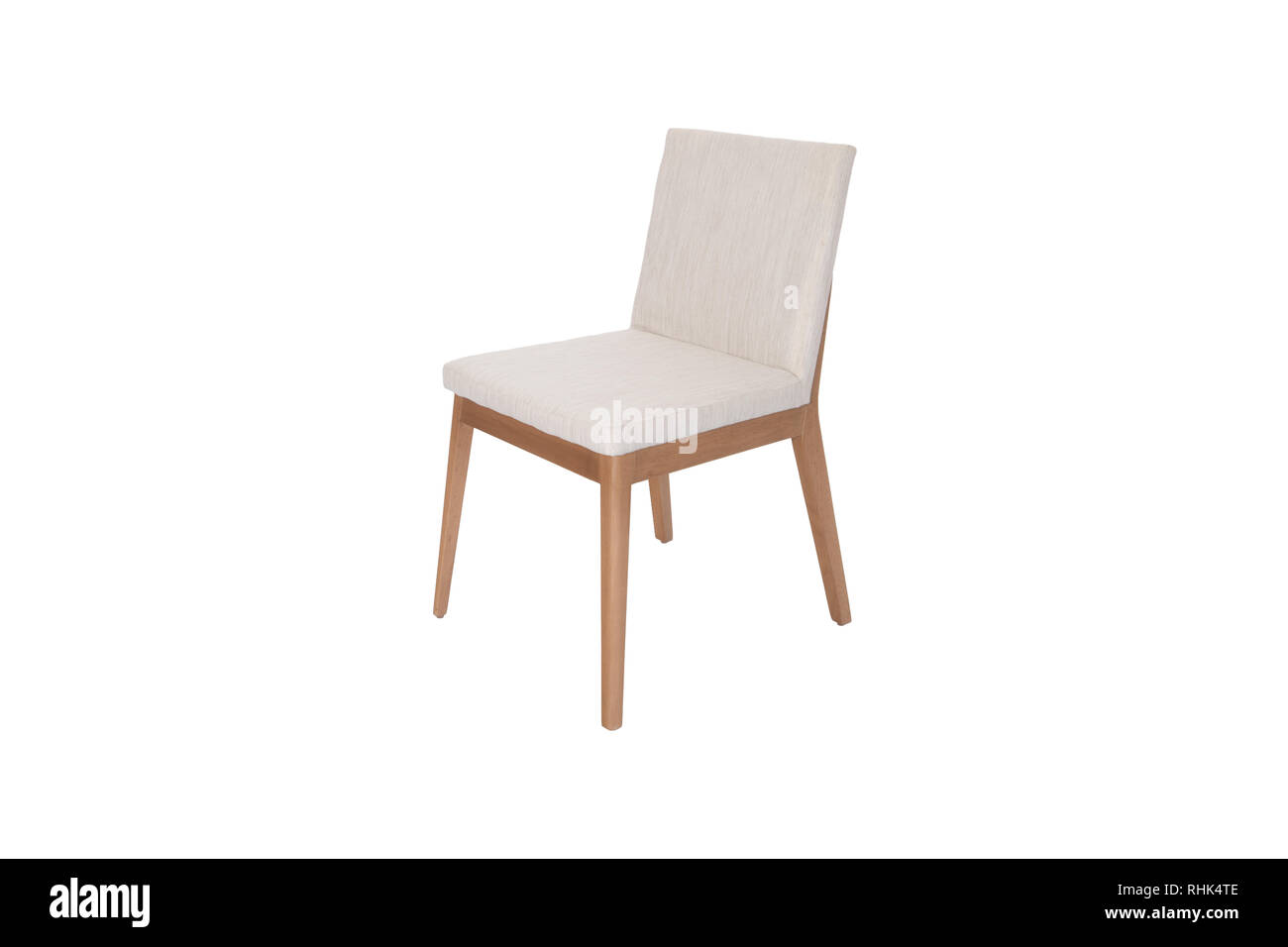 Wood chair. Object isolated of white background Stock Photo - Alamy