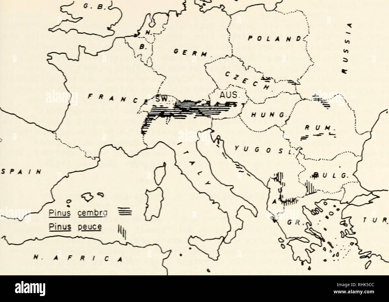 1960 map of europe hi-res stock photography and images - Alamy