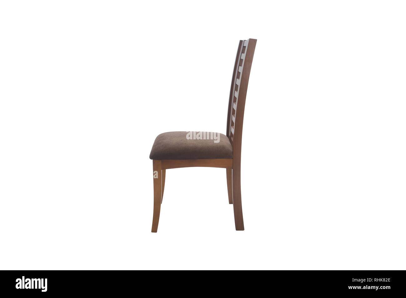 Wood chair. Object isolated of white background Stock Photo - Alamy