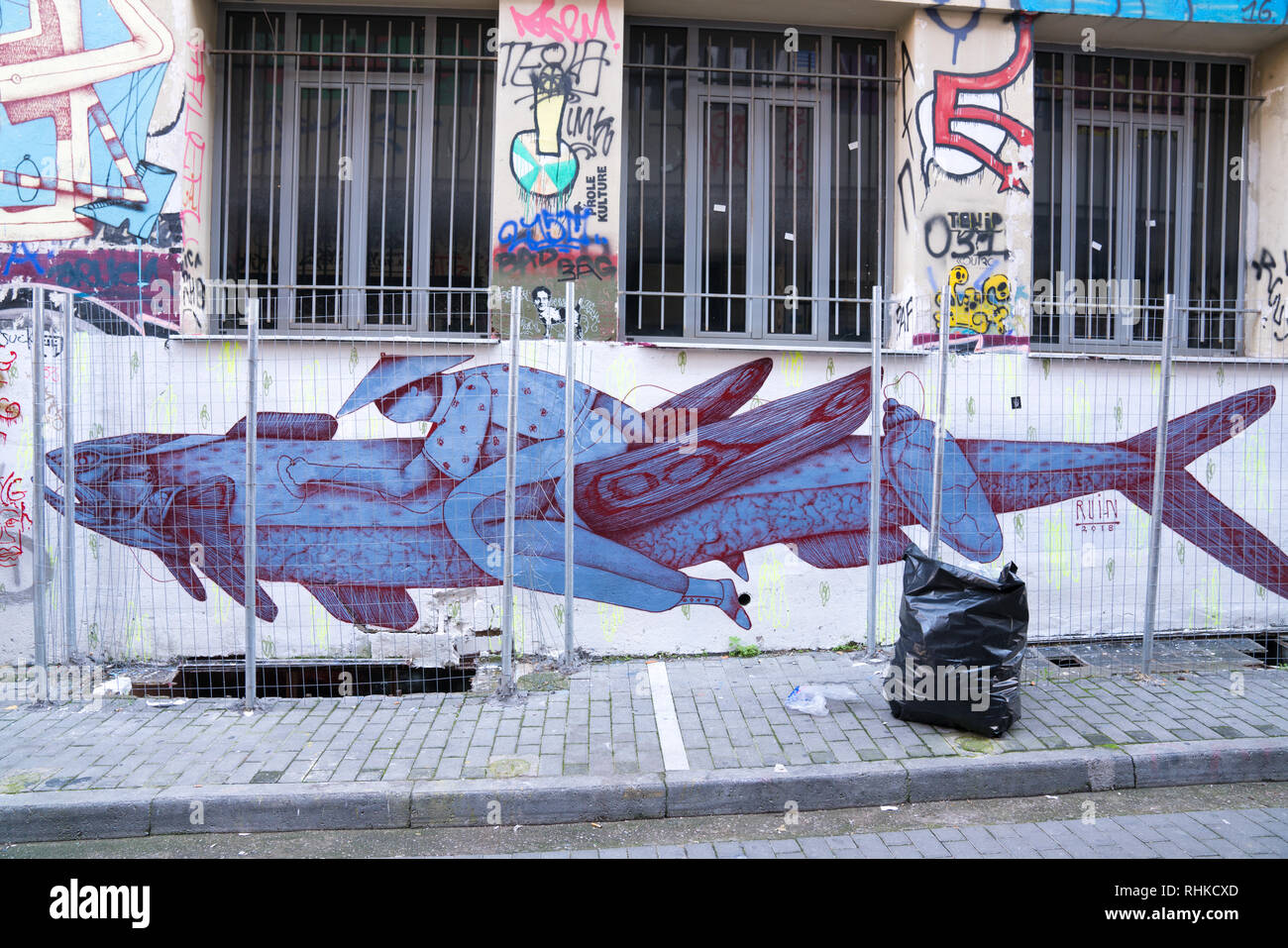 Man riding fish hi-res stock photography and images - Alamy