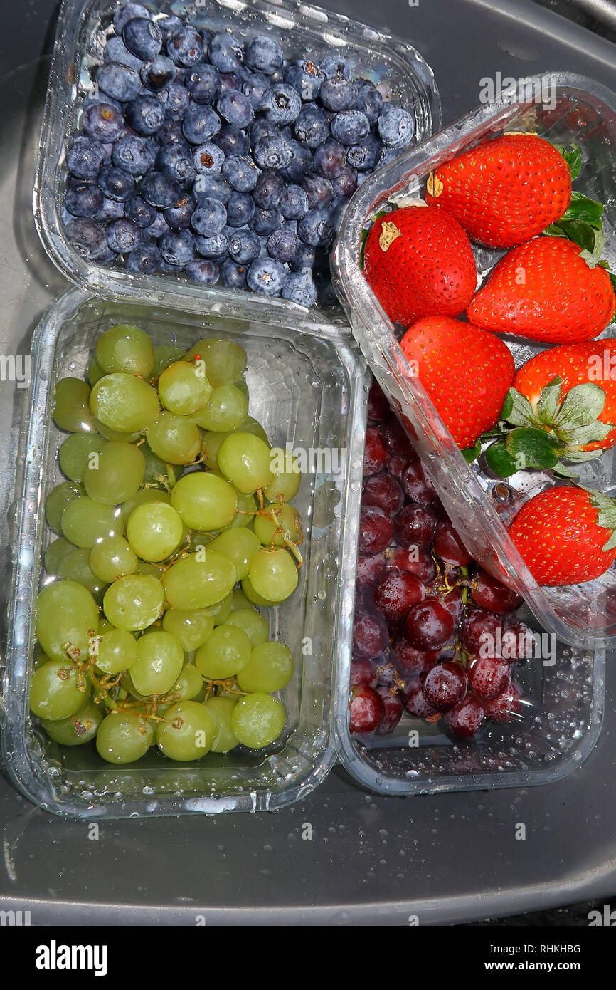 A selection of fresh fruit Stock Photo - Alamy