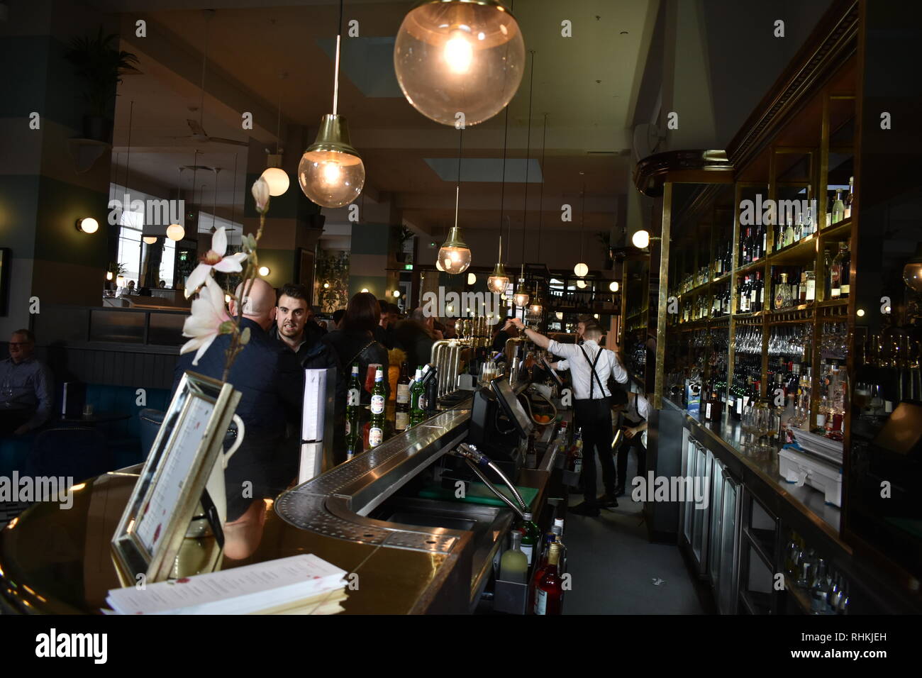 Trendy bar hi-res stock photography and images - Alamy
