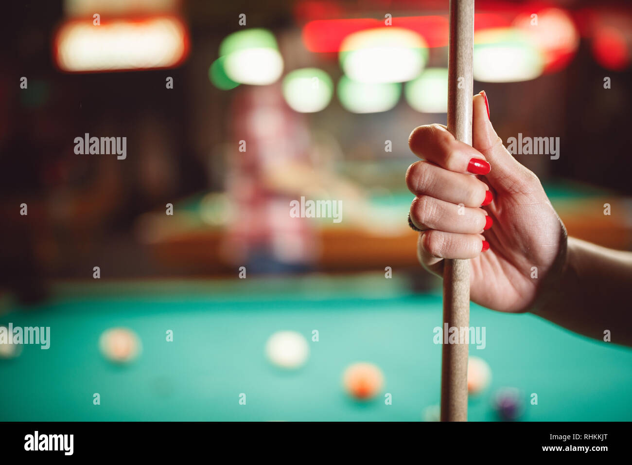 Pool table ball set up hi-res stock photography and images - Alamy