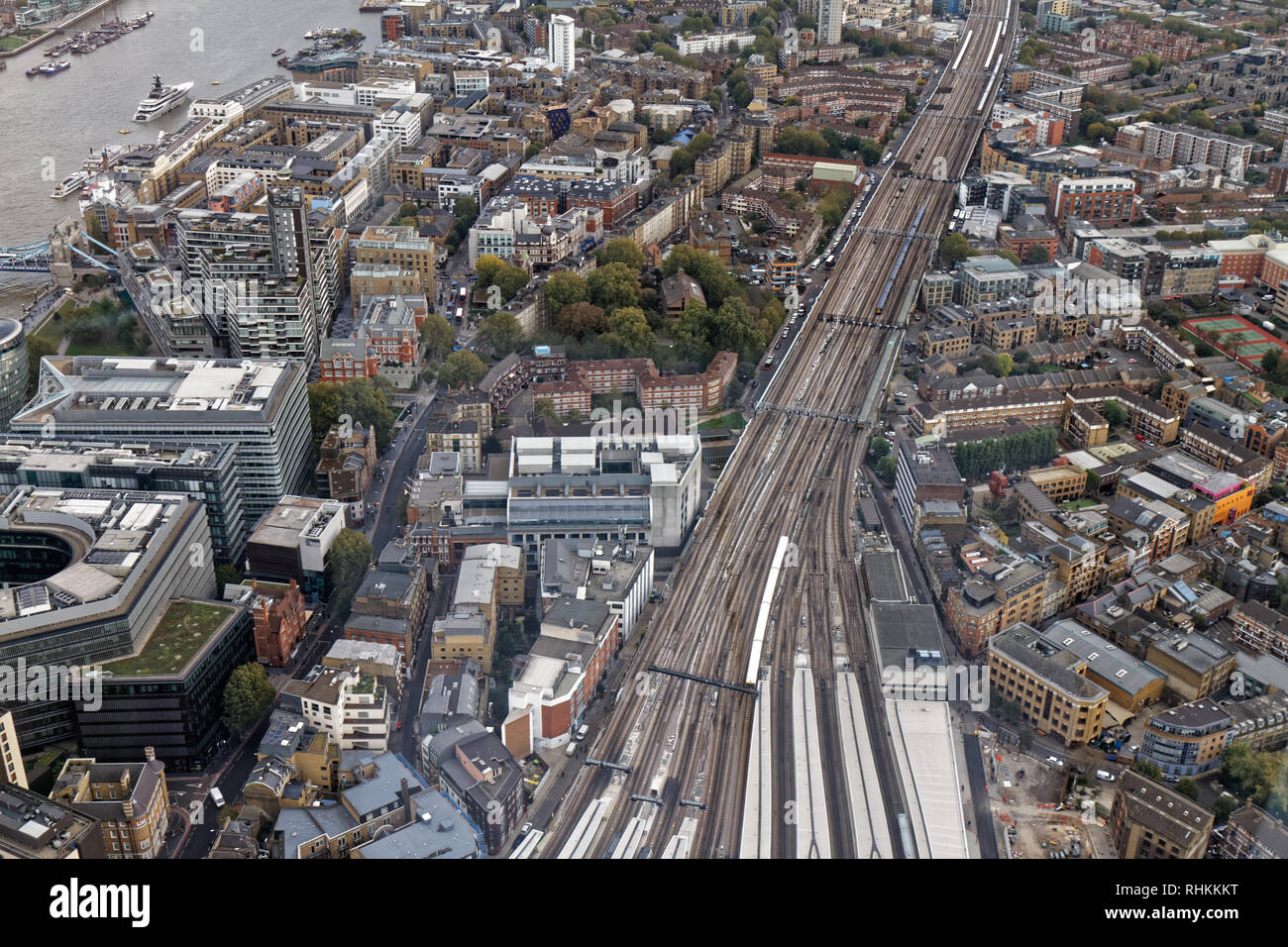 Aerial view of London, UK Stock Photo - Alamy