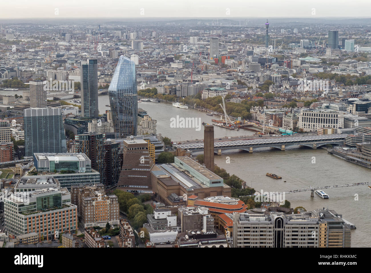 Aerial view of London, UK Stock Photo - Alamy