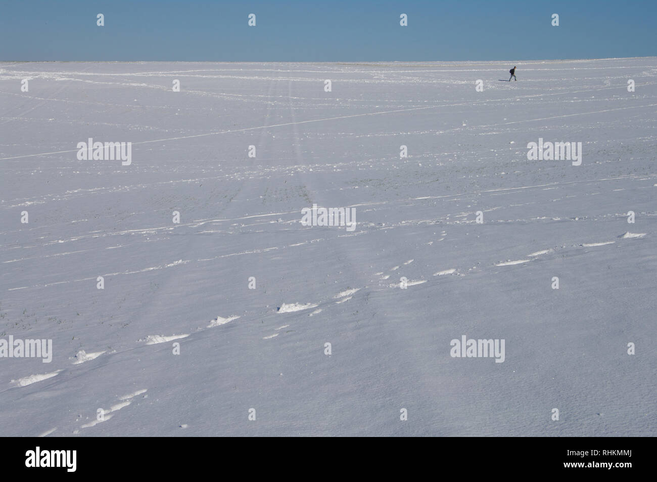 Somerset snow hi-res stock photography and images - Alamy