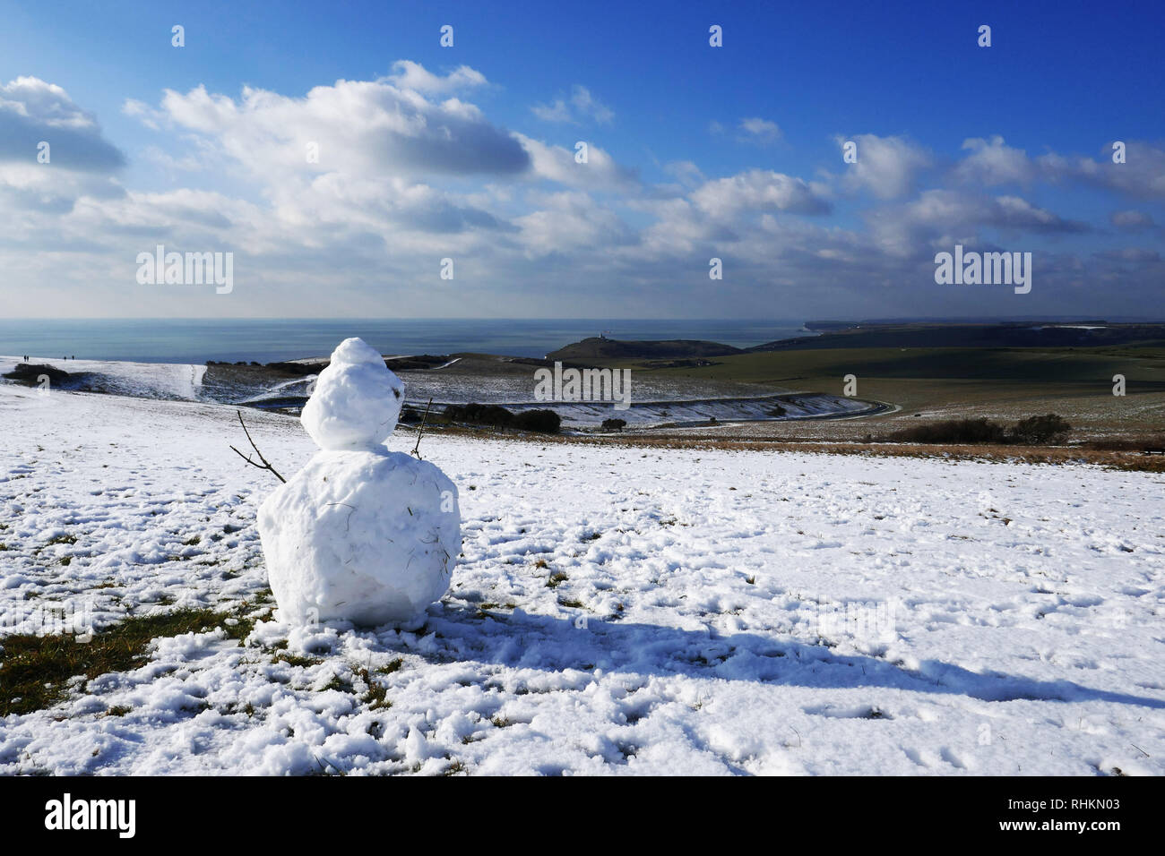 Snowman melting in the sun hi-res stock photography and images - Alamy