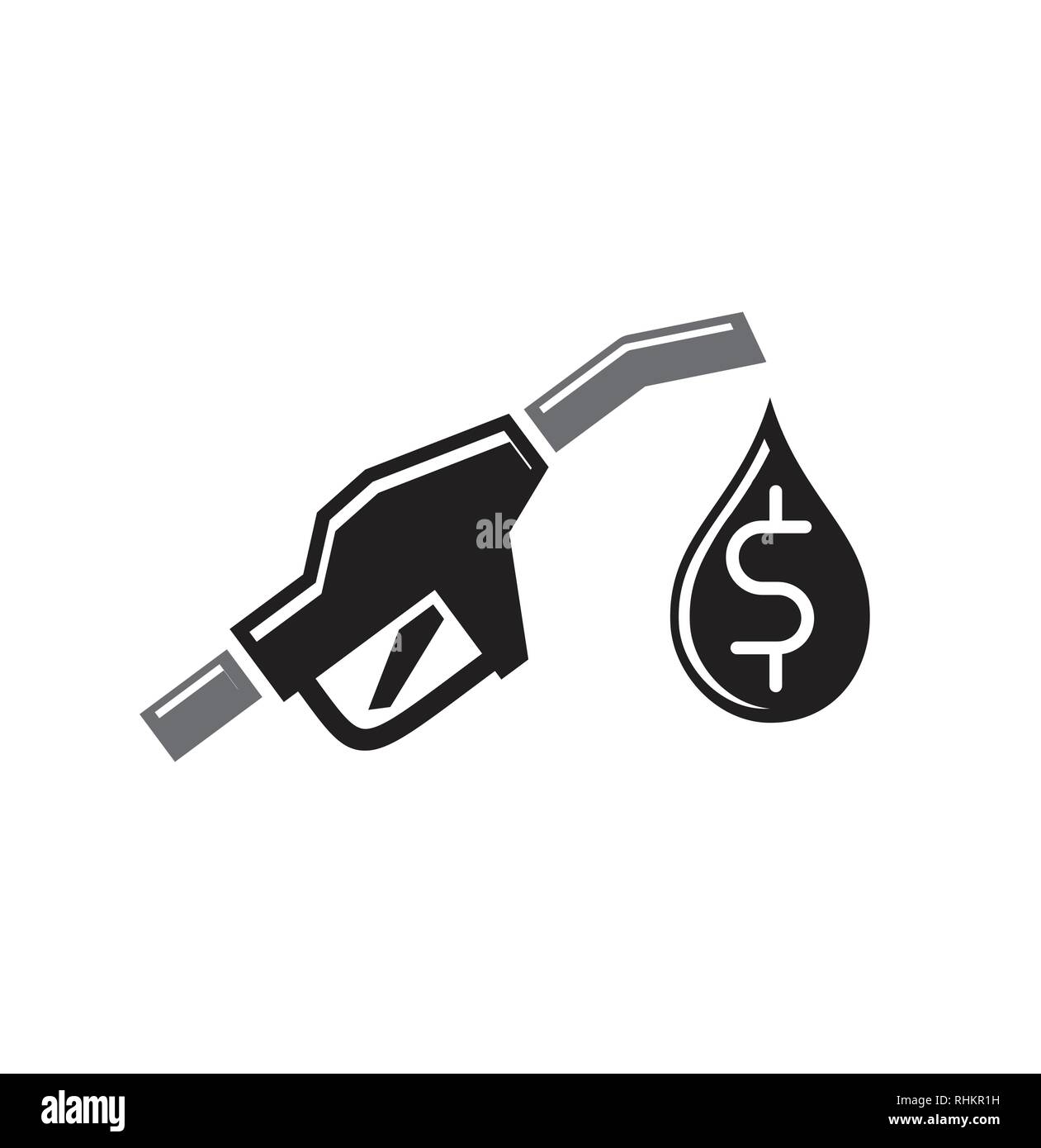 Oil product icon on white background for graphic and web design, Modern ...
