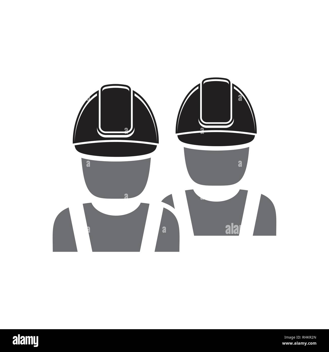 Field engineer icon on white background for graphic and web design ...