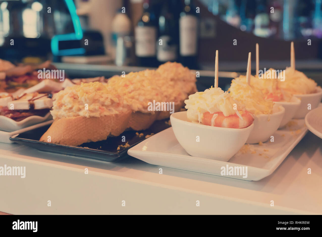 Pinchos san sebastian hi-res stock photography and images - Alamy