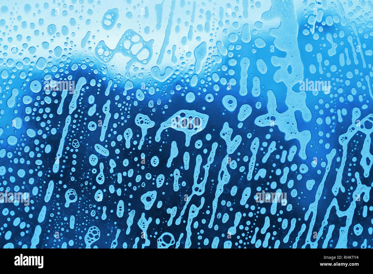 Foamy Soap Bubbles Background