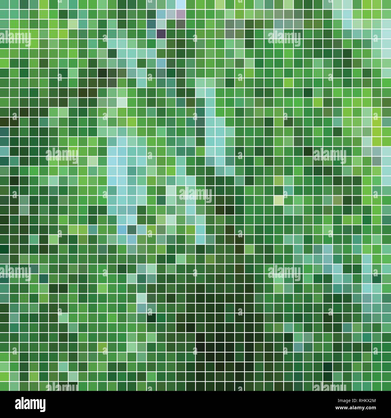 Abstract green mosaic tile Stock Vector Images - Alamy