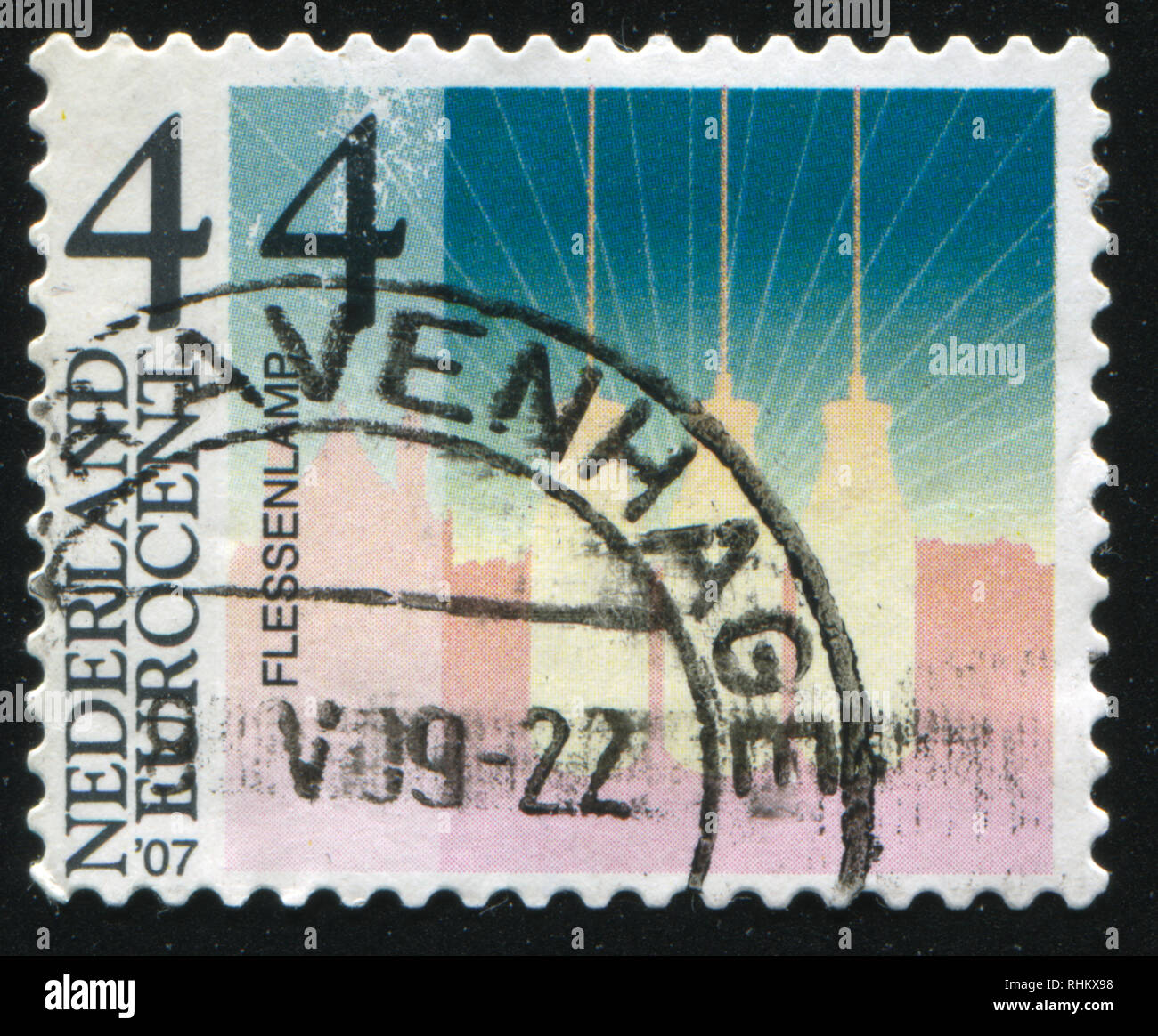 RUSSIA KALININGRAD, 21 JUNE 2017: stamp printed by Netherlands shows ...