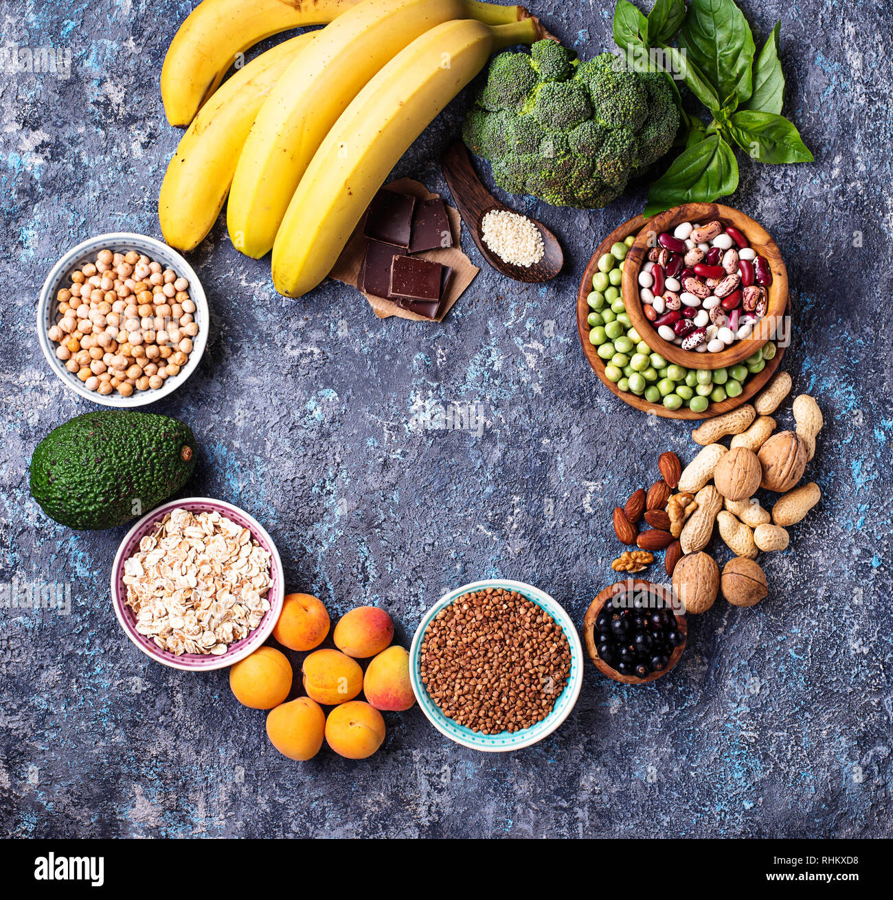 Food with vitamin mg hi-res stock photography and images - Alamy