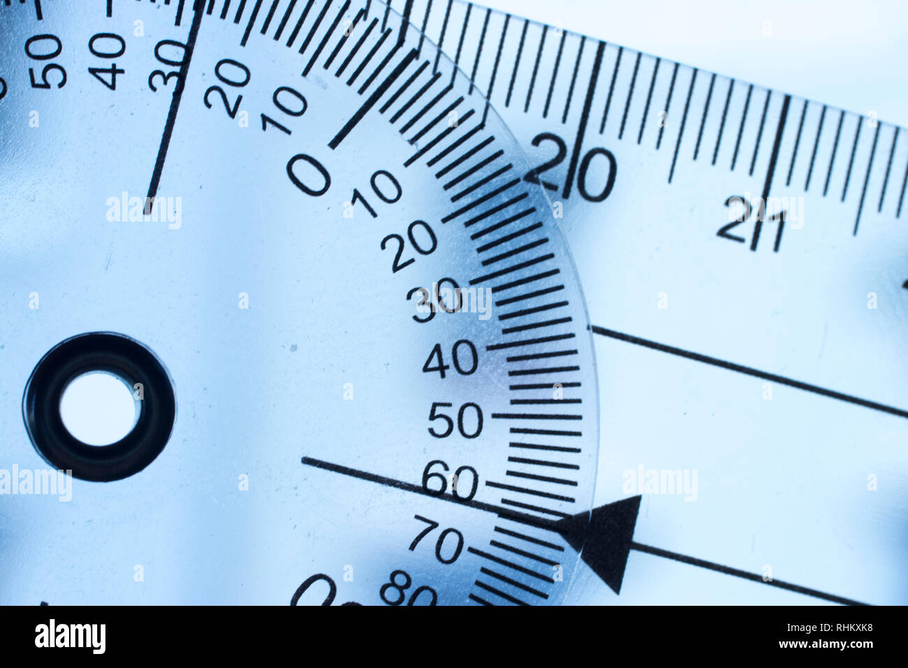 Goniometer movement medical instrument used for measuring mobility of ...