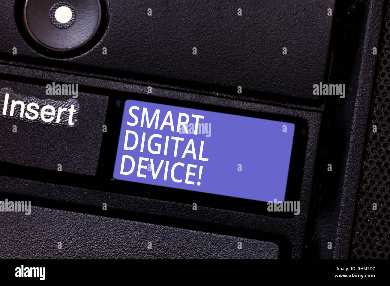 Writing note showing Smart Digital Device. Business photo showcasing ...