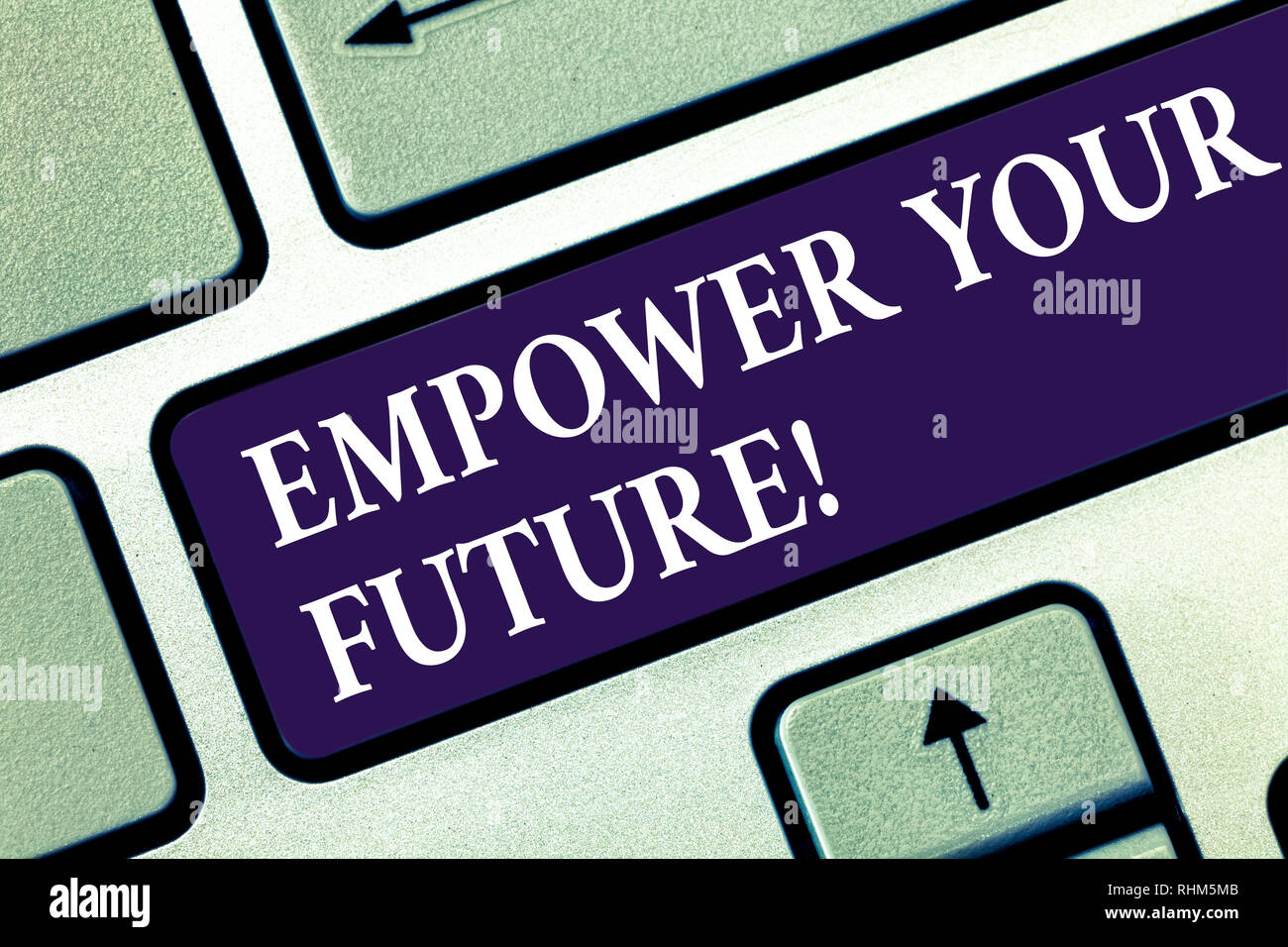 Text sign showing Empower Your Future. Conceptual photo career ...