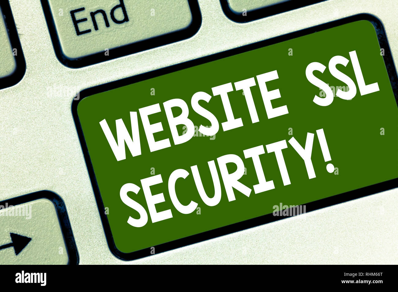 Word Writing Text Website Ssl Security Business Concept For Encrypted