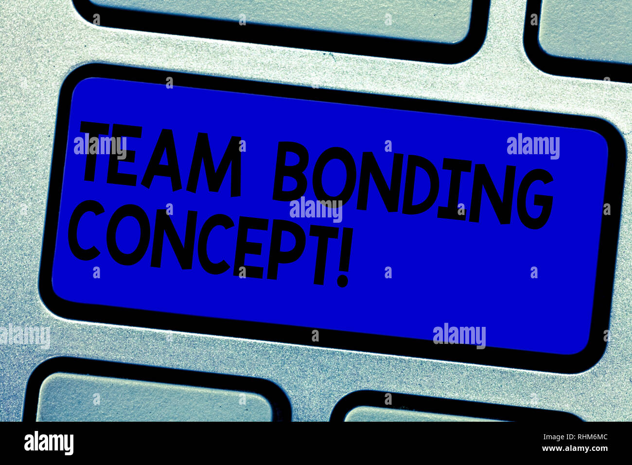 Handwriting text writing Team Bonding Concept. Concept meaning Improve ...