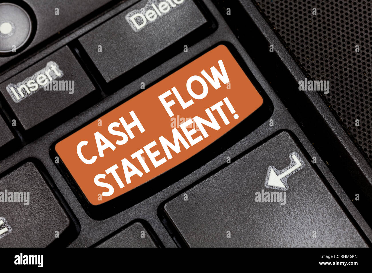 Analyzing financial income statement investing hi-res stock photography ...