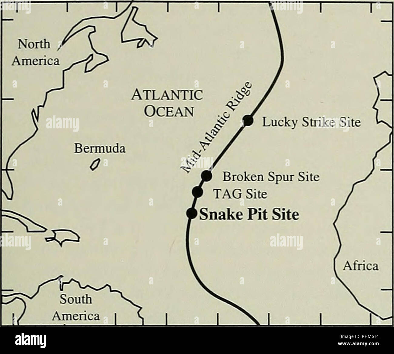 Mid atlantic ridge map hi-res stock photography and images - Alamy