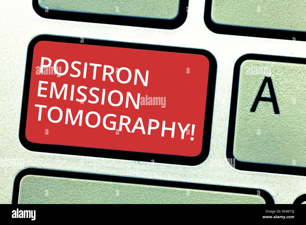 Text sign showing Positron Emission Tomography. Conceptual photo ...