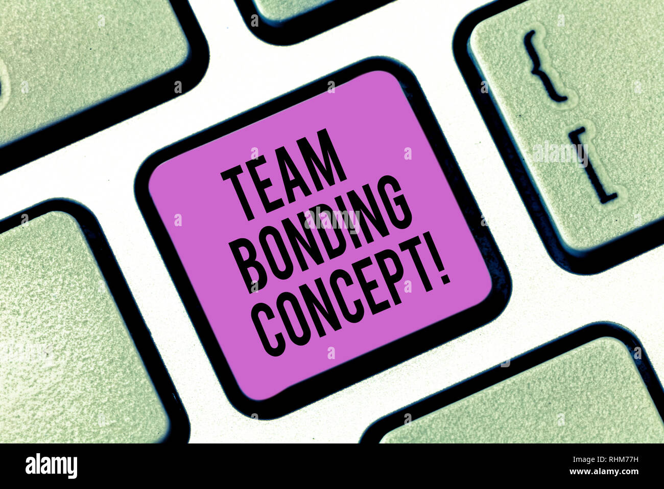 Word writing text Team Bonding Concept. Business concept for Improve ...