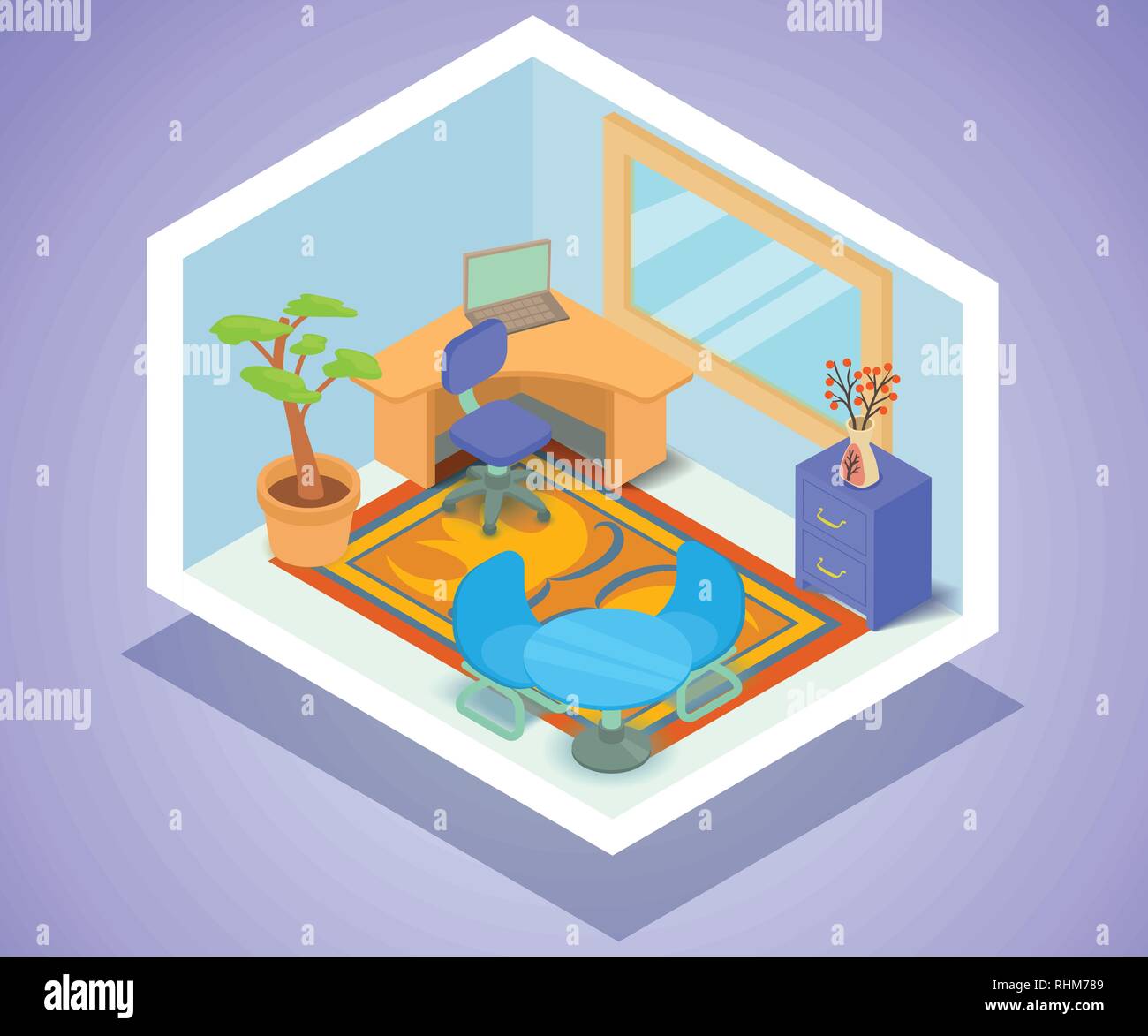 Agency concept banner, isometric style Stock Vector Image & Art - Alamy