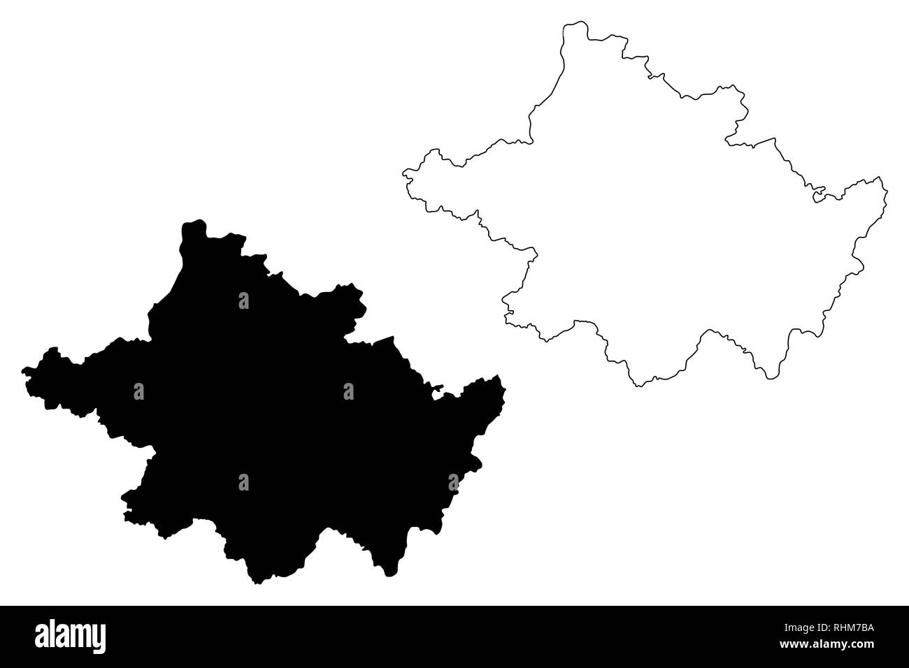 County Tyrone (United Kingdom, Northern Ireland, Counties of Northern ...