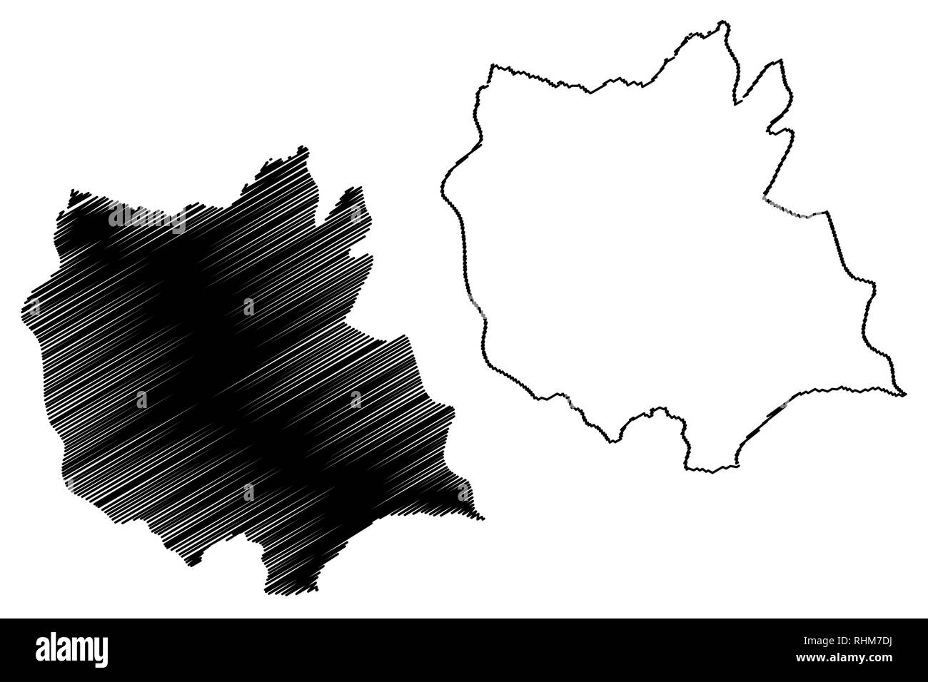 Tabriz map Stock Vector Images - Alamy