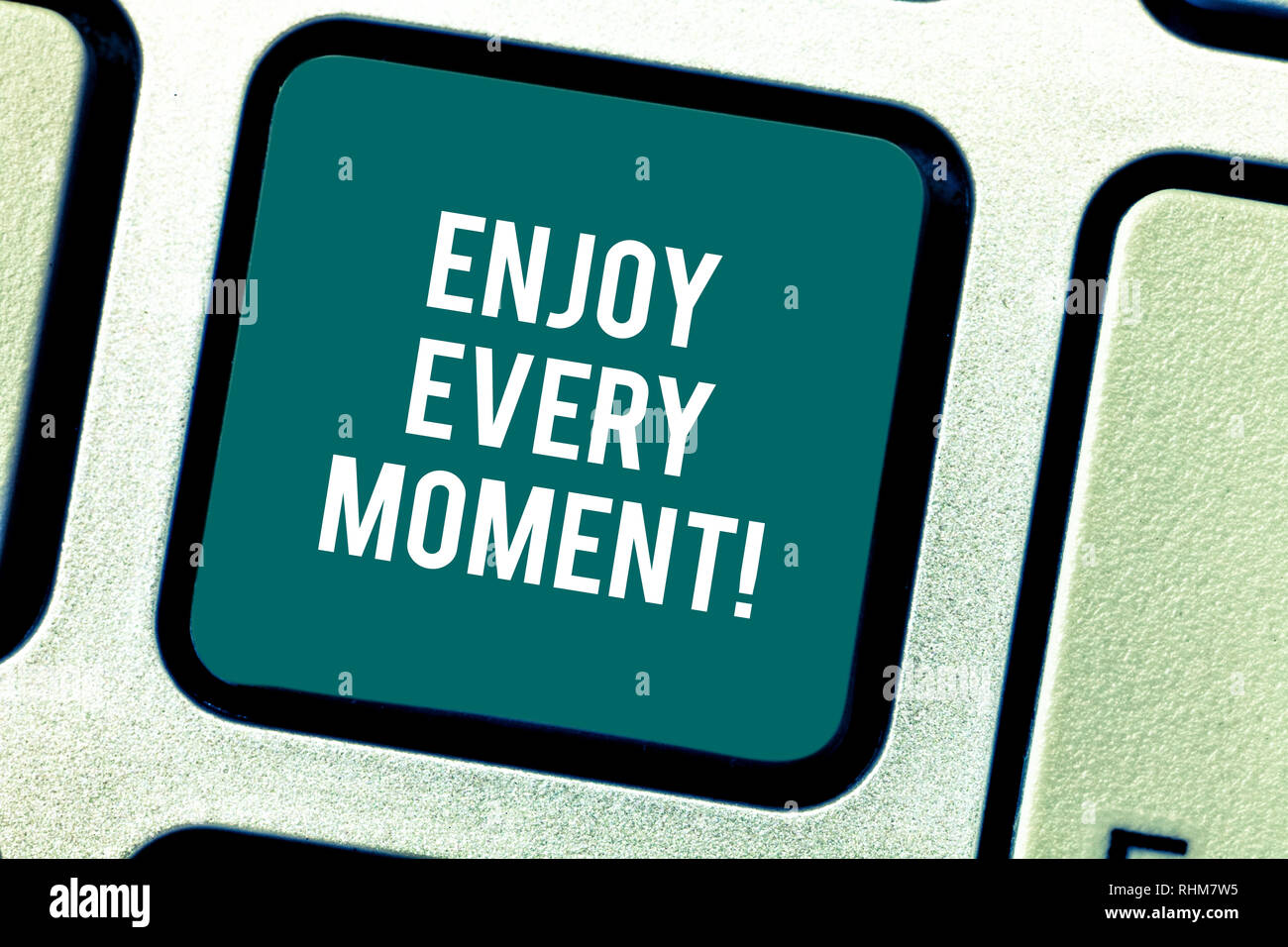 Word writing text Enjoy Every Moment. Business concept for Remove ...