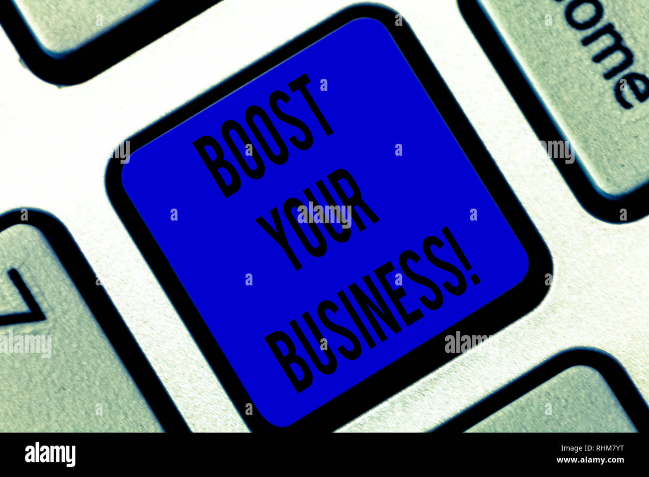 Writing note showing Boost Your Business. Business photo showcasing ...