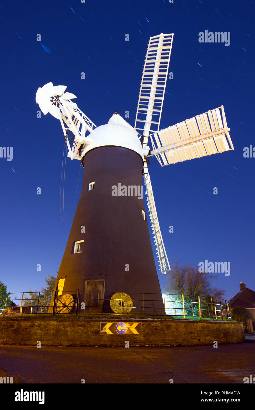 Holgate windmill at night hi-res stock photography and images - Alamy