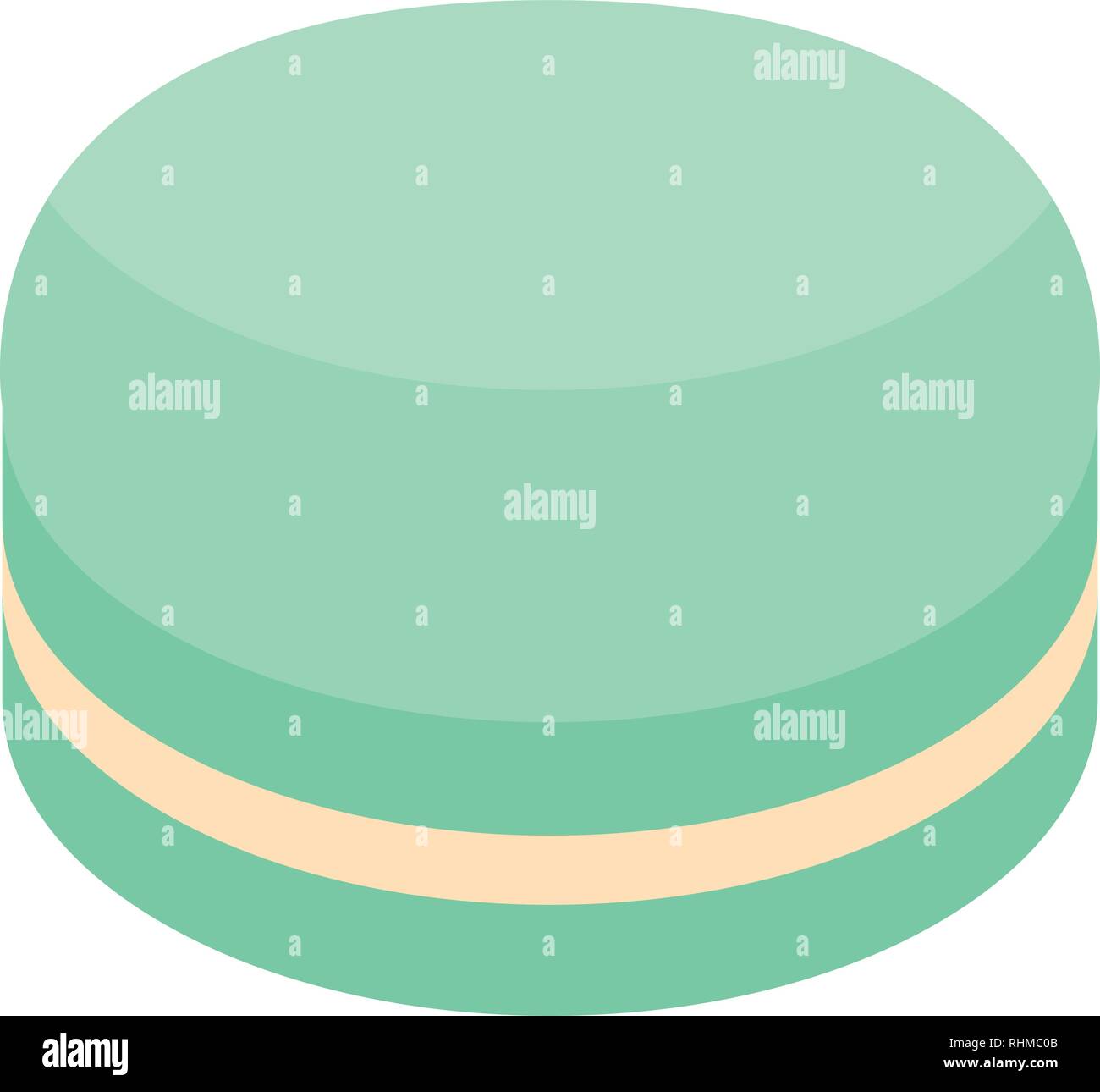 Creamy cake chocolate mint Stock Vector Images - Alamy