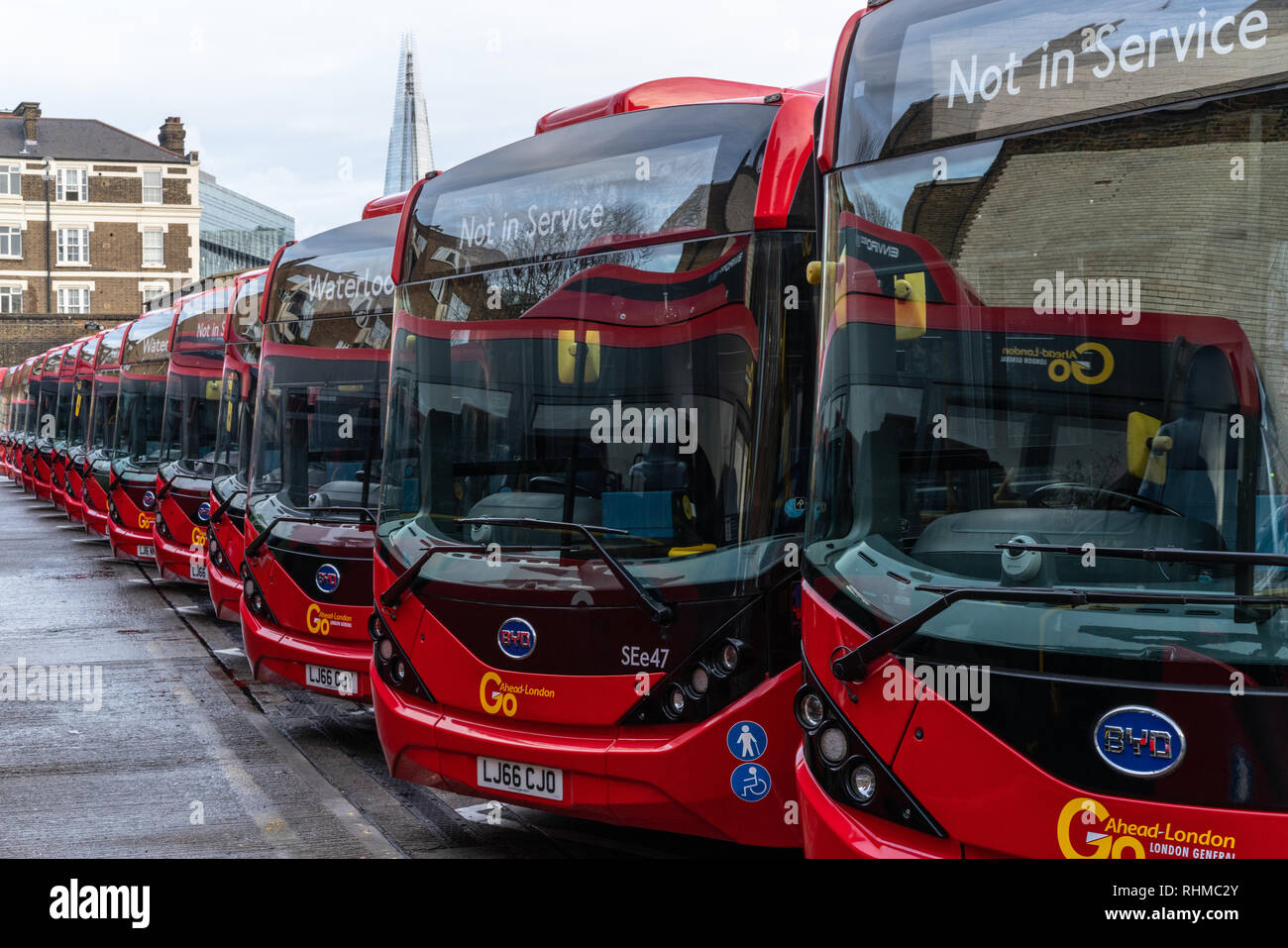 Waterloo bus depot hi-res stock photography and images - Alamy