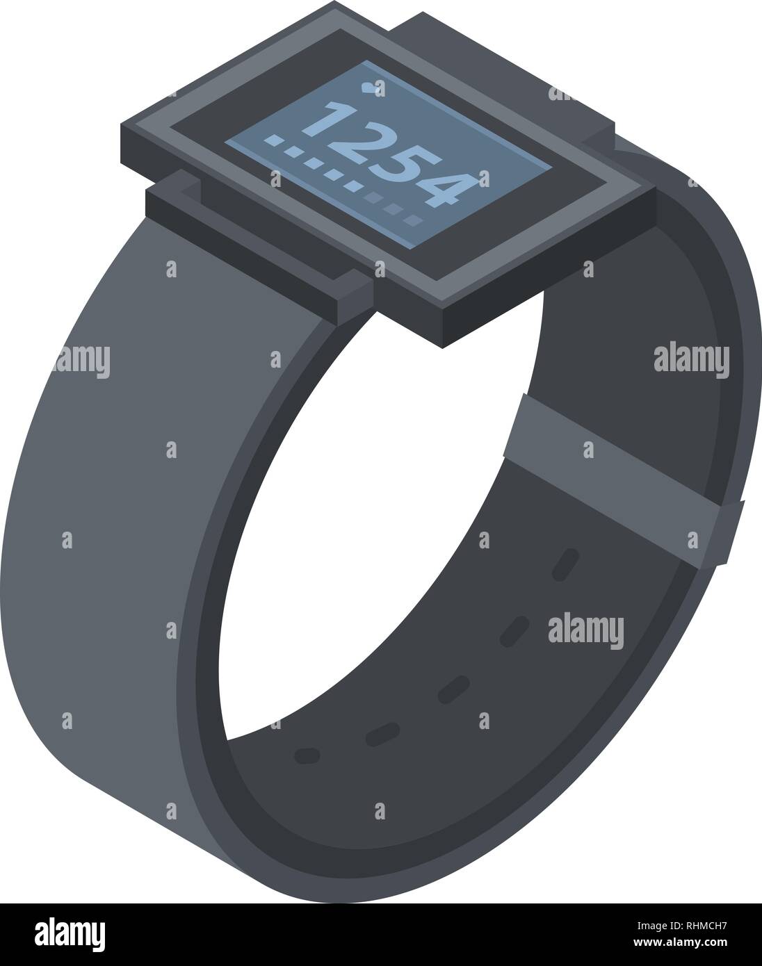 3d fitness tracker smart Stock Vector Images - Alamy