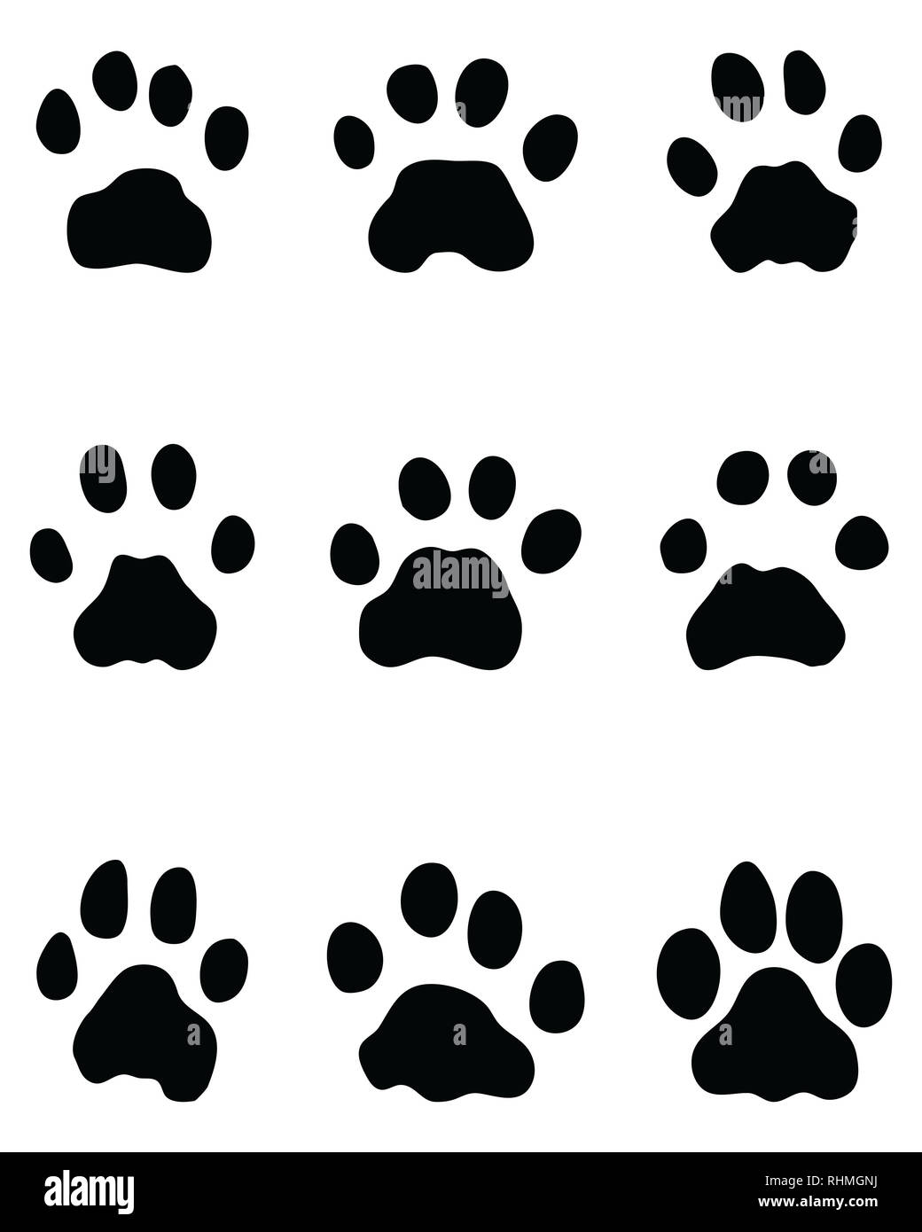 Footprints leopard hi-res stock photography and images - Alamy