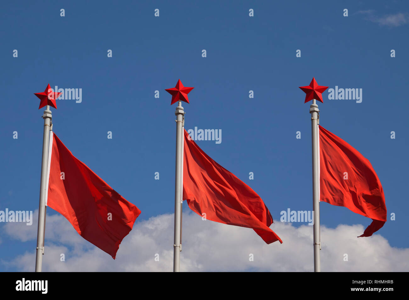 Red flags hi-res stock photography and images - Alamy
