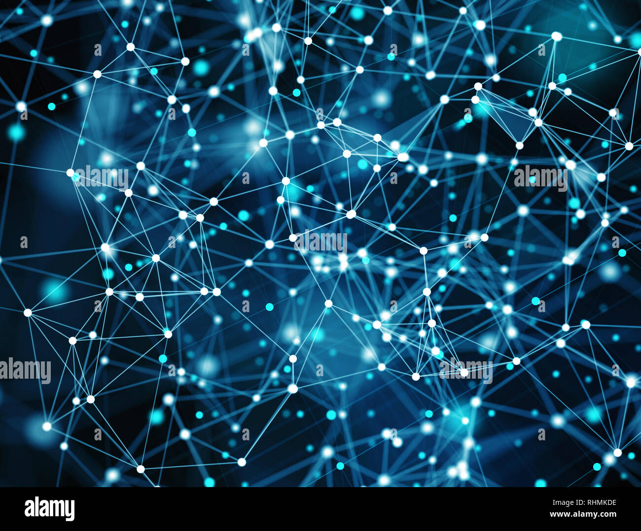 Abstract internet connection network background with motion effects ...