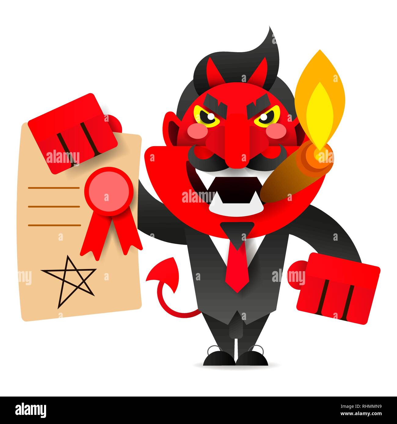 Work is hell comic hi-res stock photography and images - Alamy