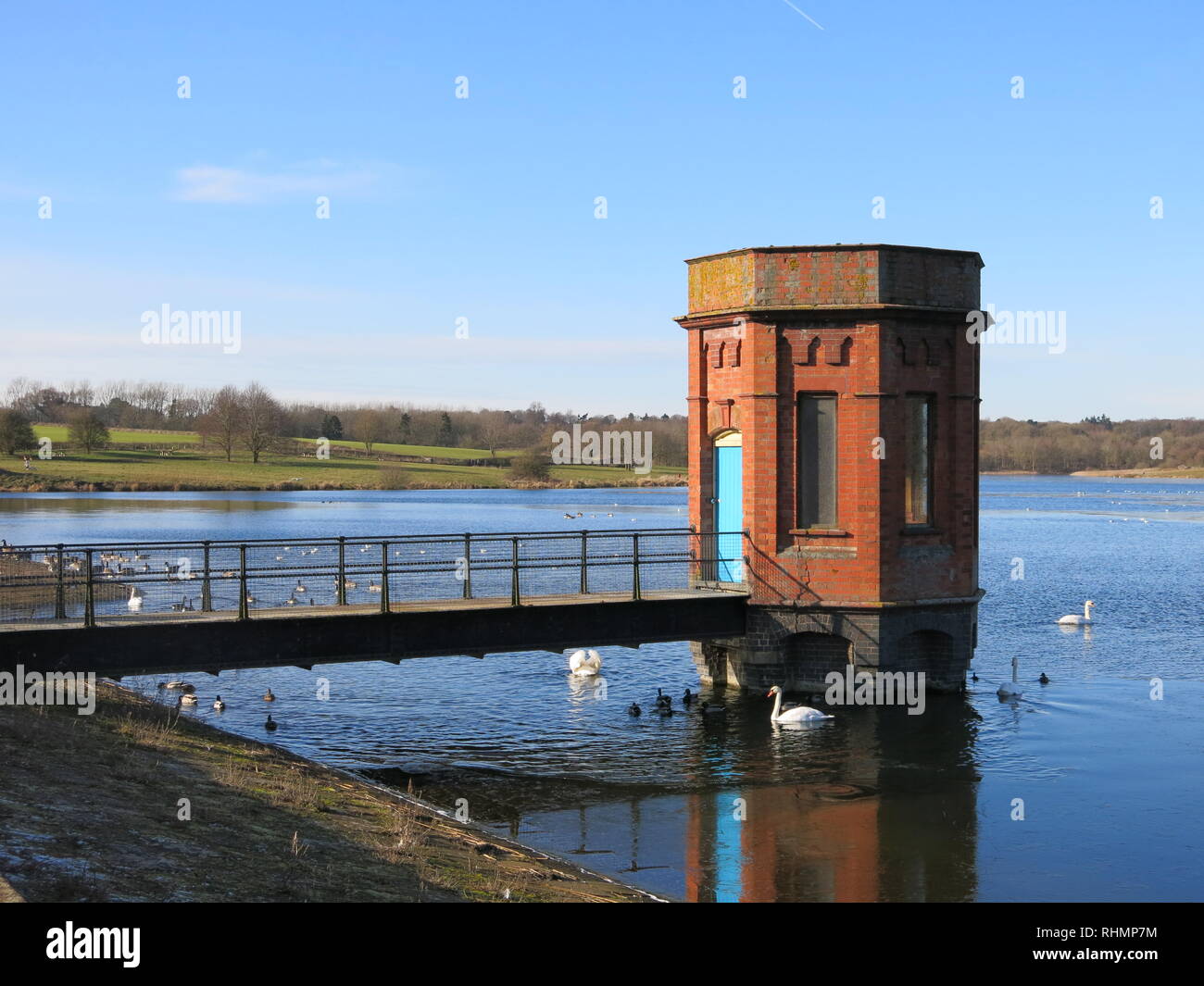 View of the Valve Tower that was part of the engineering for the supply ...